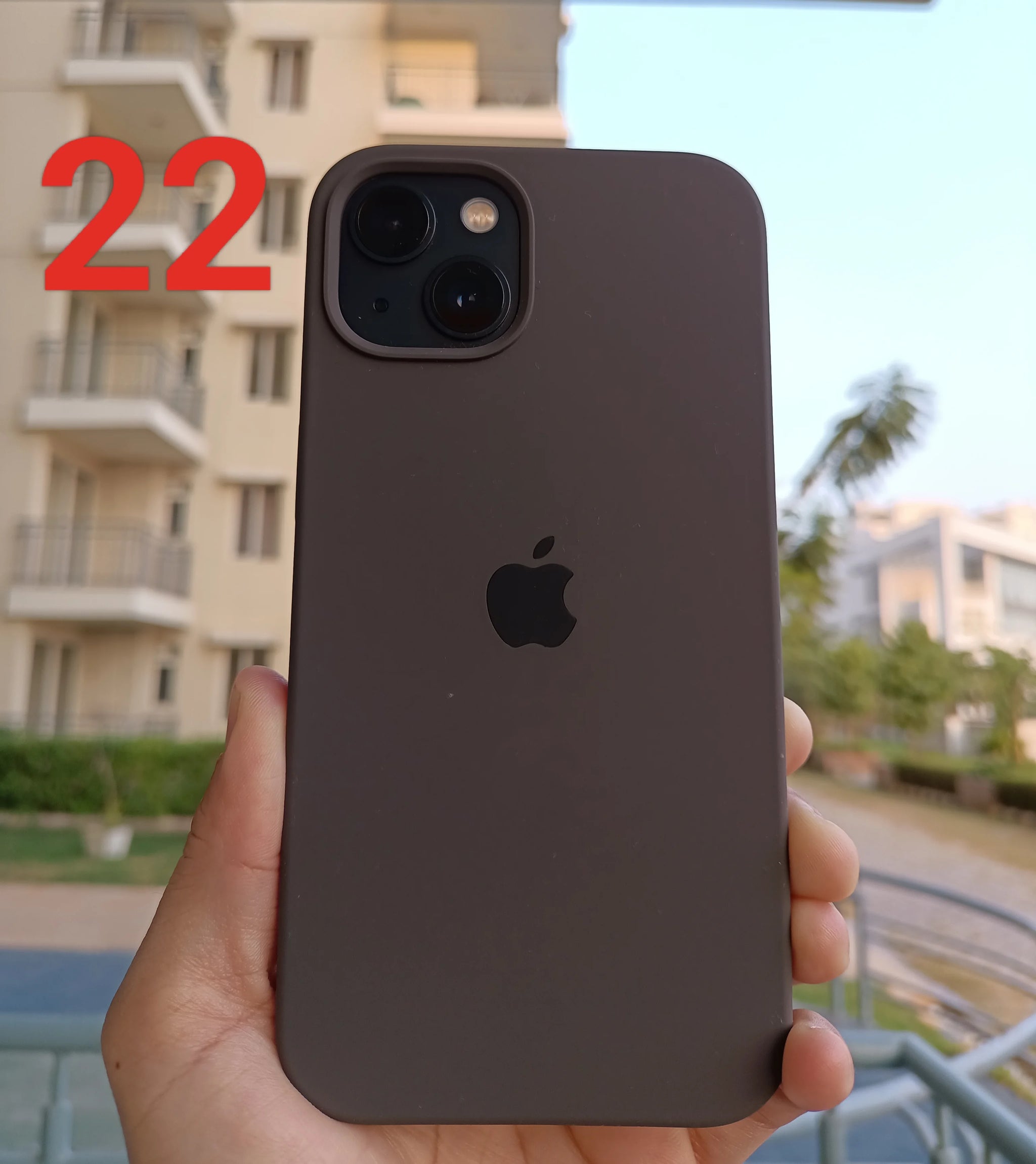 iPhone Silicone Case (Cocoa)