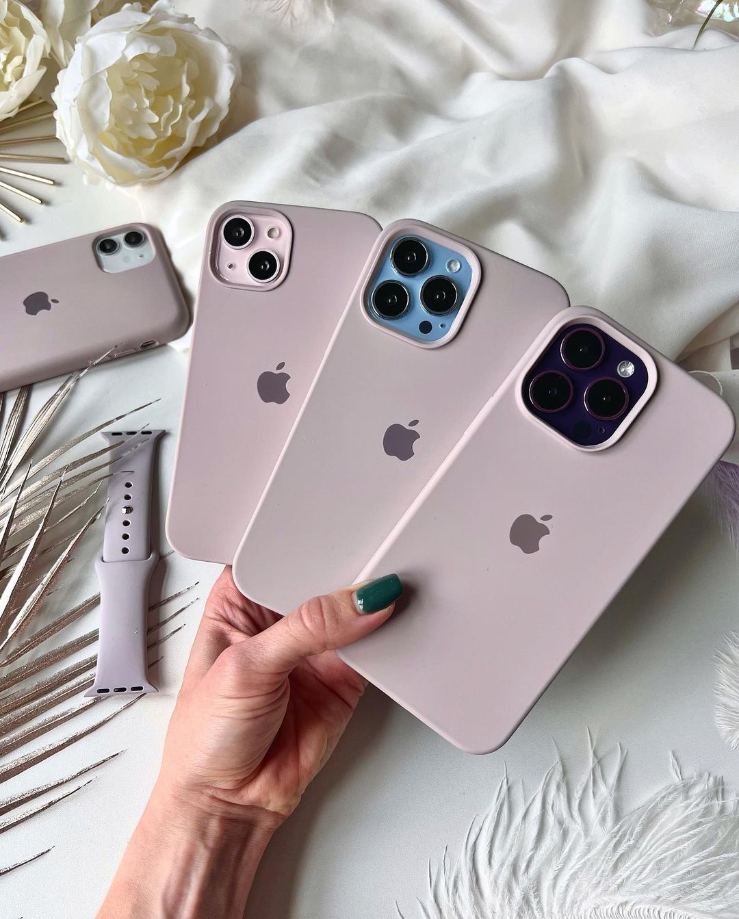 Lavender Violet iPhone Silicone Case | Soft Touch Silicone Cover by ...