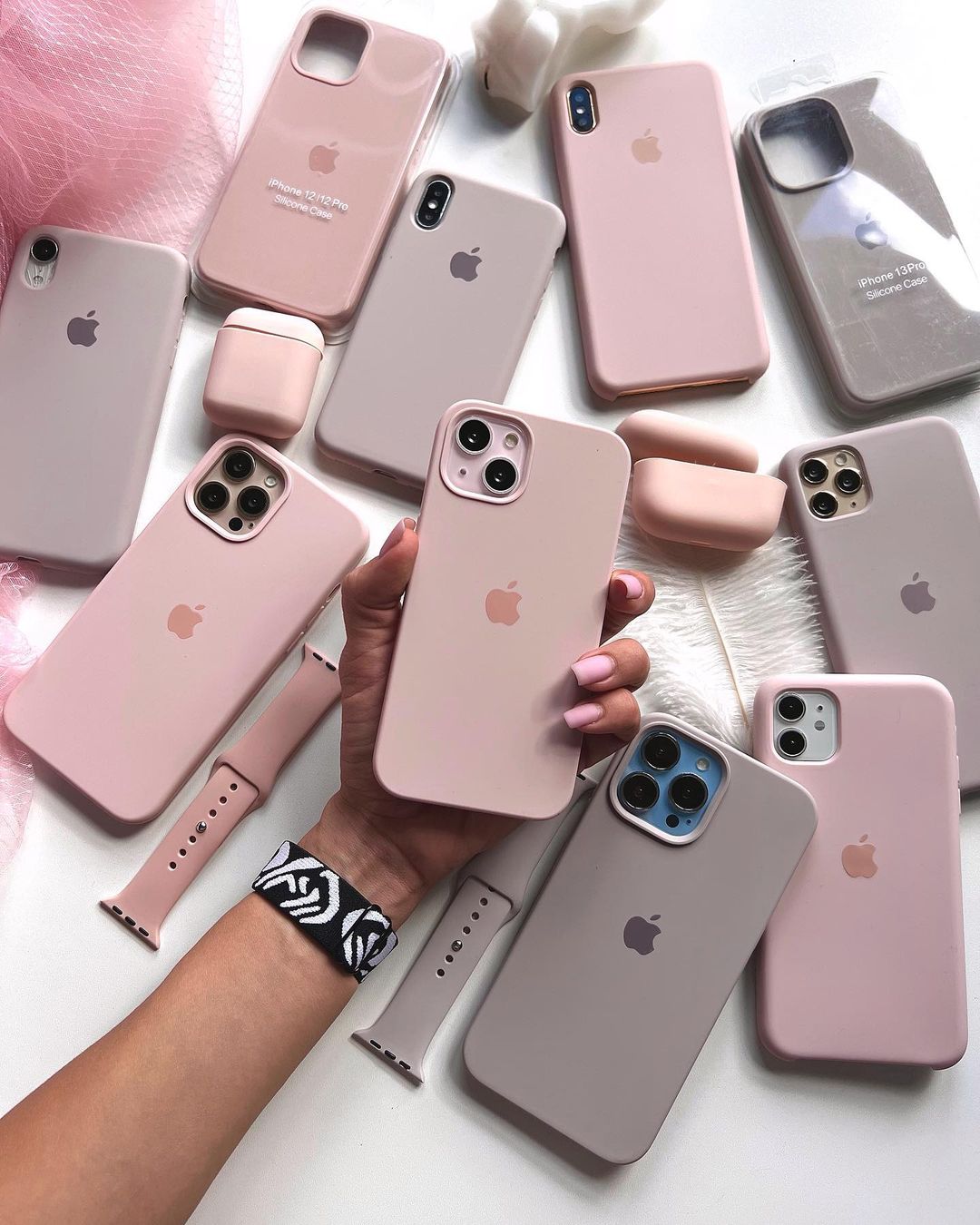 Pink Sand iPhone Silicone Case | Premium Liquid Silicone | Neas Original™